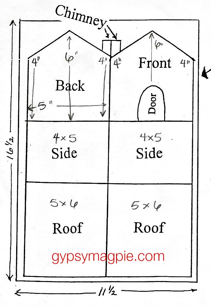 How to Make an Old Fashioned Gingerbread House - Gypsy Magpie