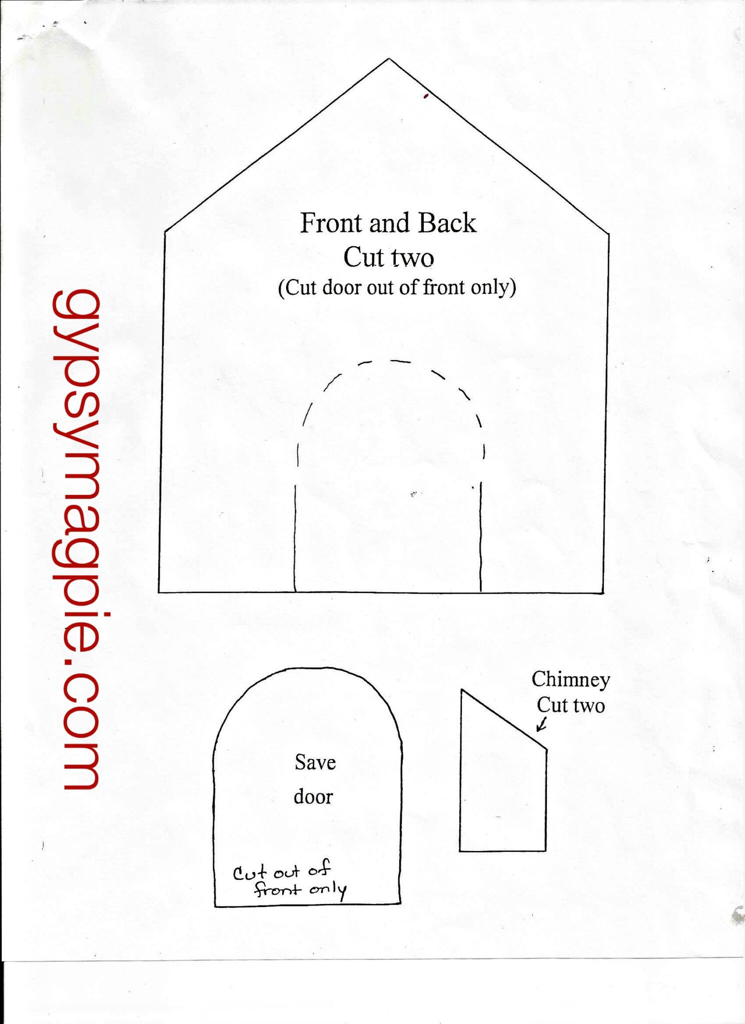 How to Make an Old Fashioned Gingerbread House - Gypsy Magpie