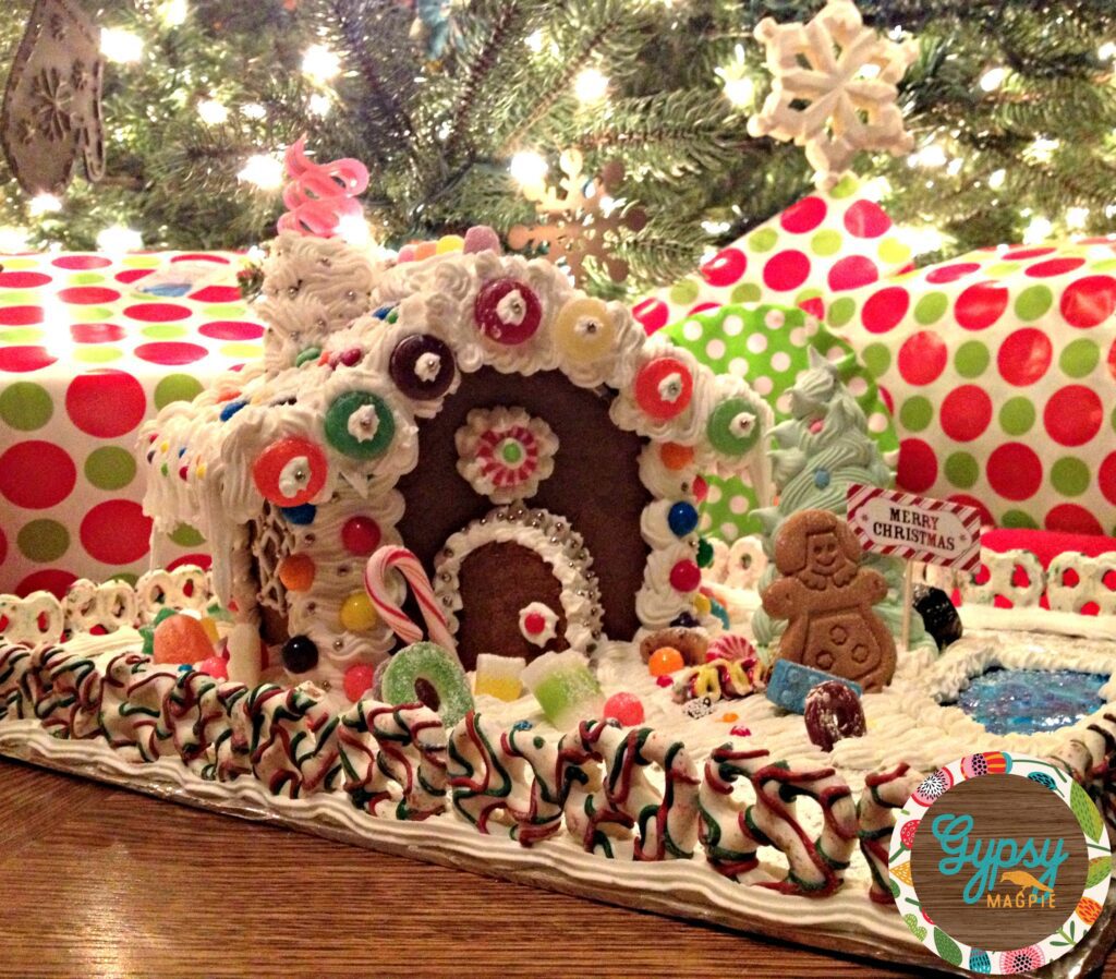 Vintage Gingerbread House