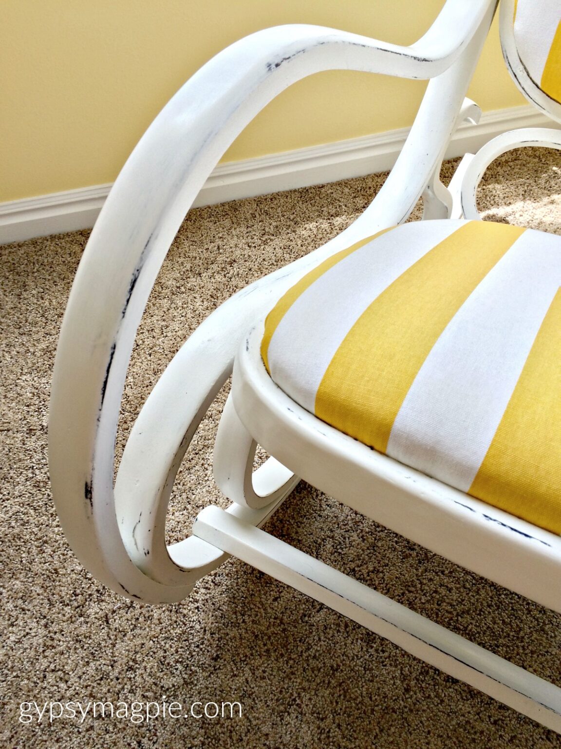 Bentwood Rocker Refashion | Gypsy Magpie