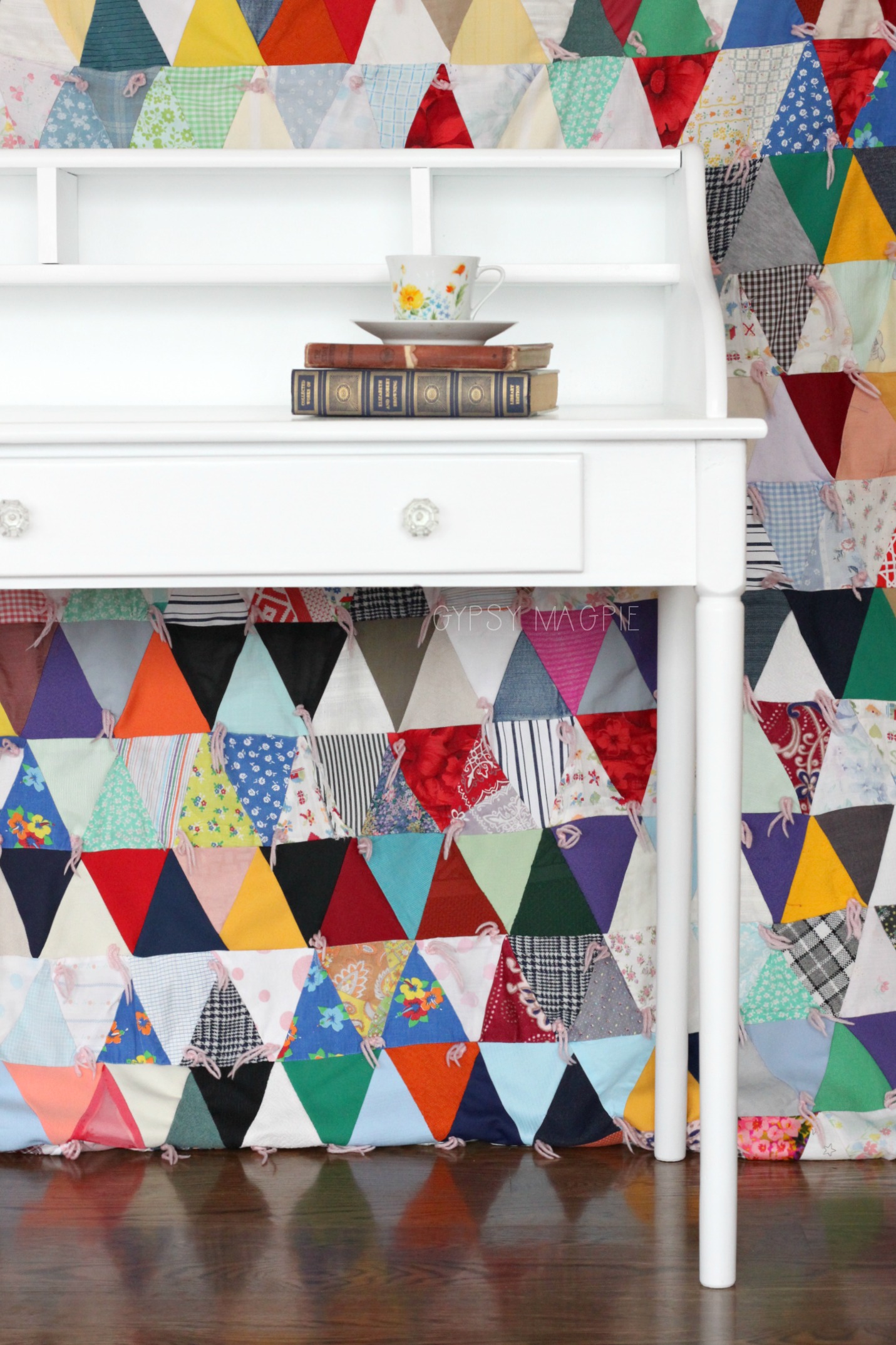 Snow White Writing Desk | Gypsy Magpie