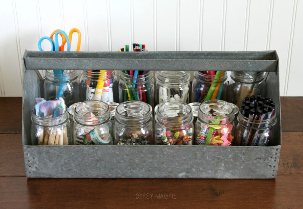 4 Creative Craft Storage Ideas | Gypsy Magpie
