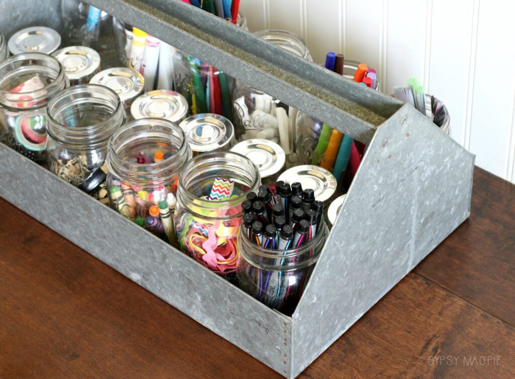 4 Creative Craft Storage Ideas | Gypsy Magpie