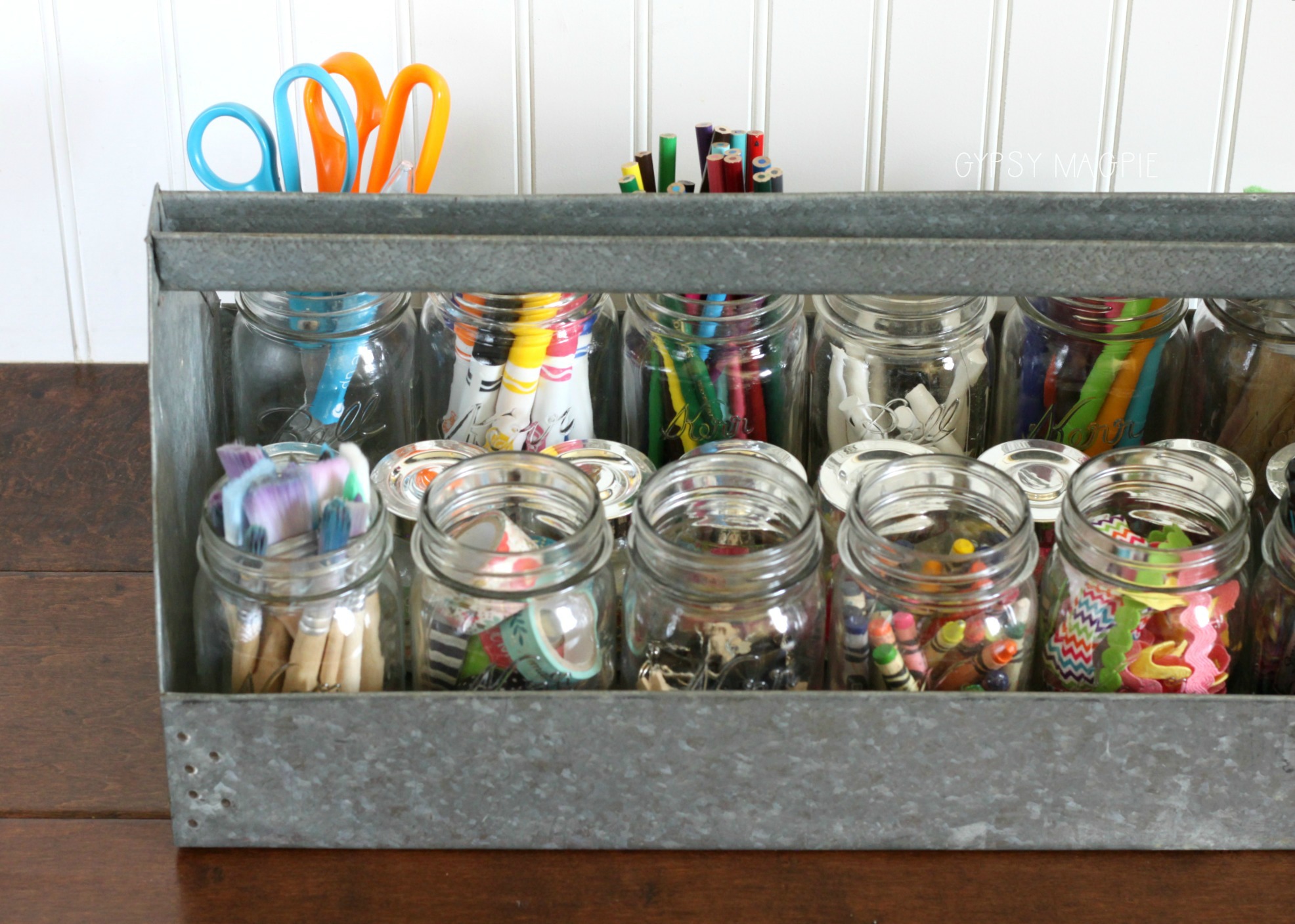 4 Creative Craft Storage Ideas | Gypsy Magpie