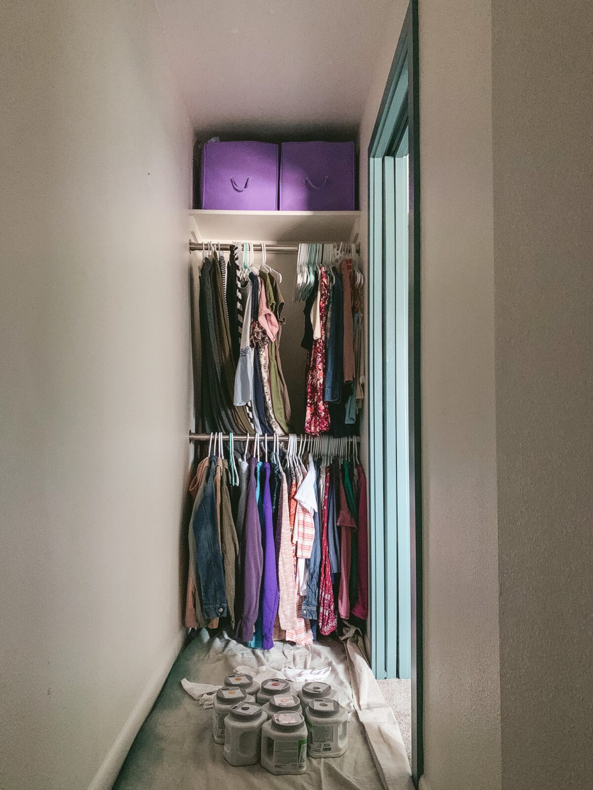 Hand Painted Floral Wall Mural | Gypsy Magpie