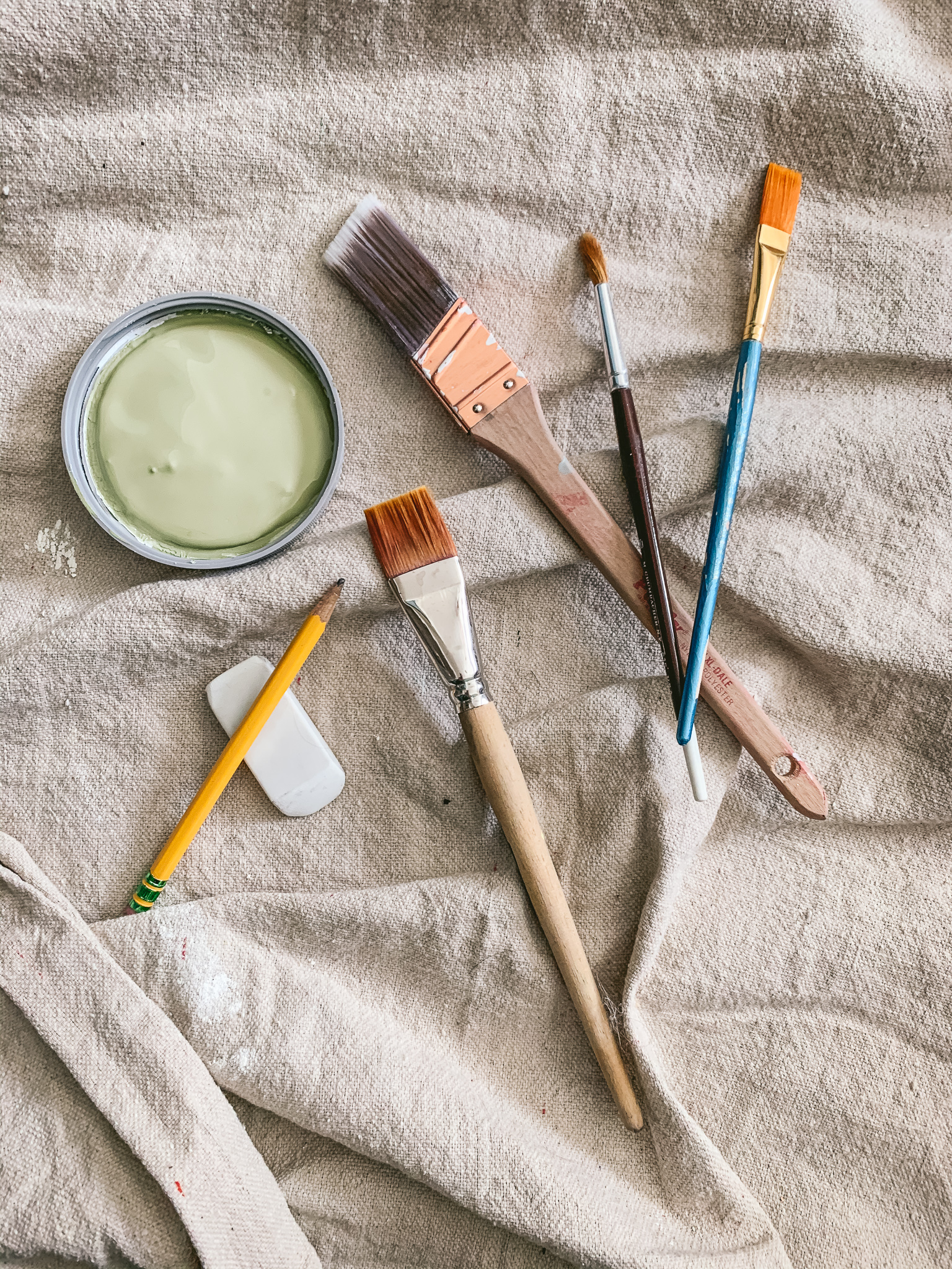 Hand Painted Floral Wall Mural | Gypsy Magpie